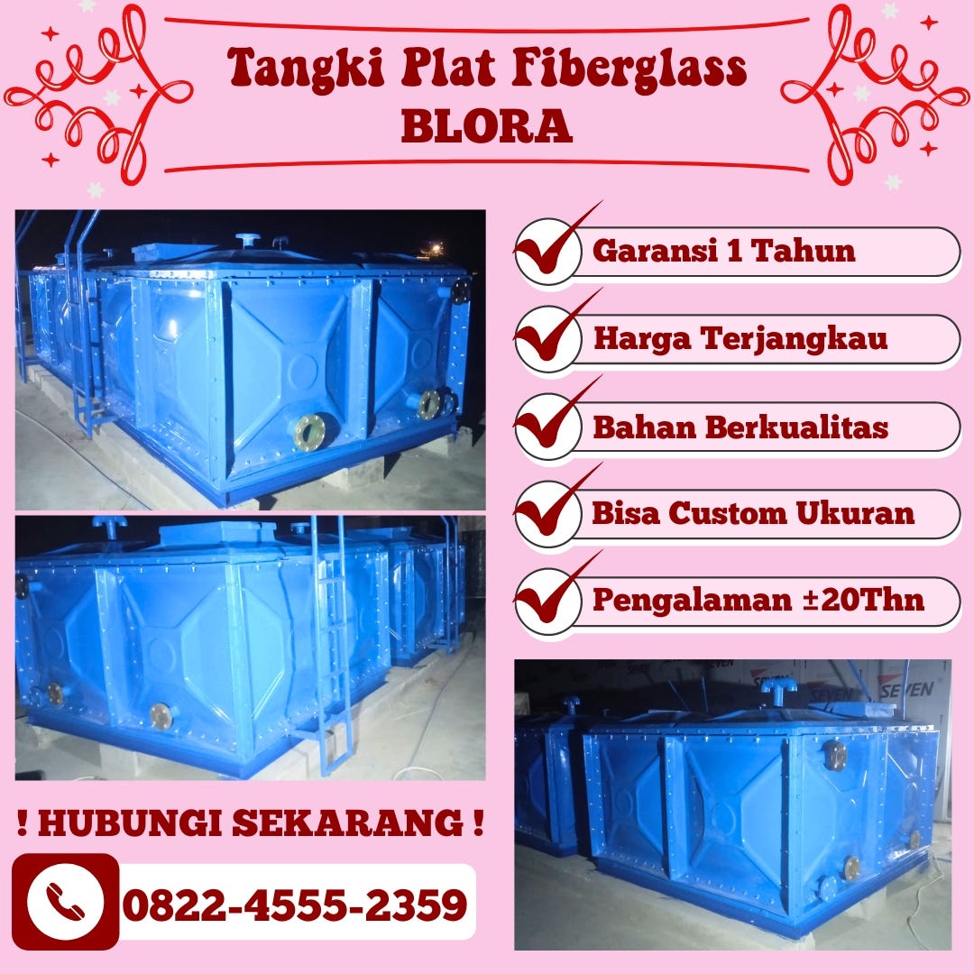 HP/WA: 0822–4555–2359, BISA NEGO! Juragan Tangki Plat Fiber Area Blora ...