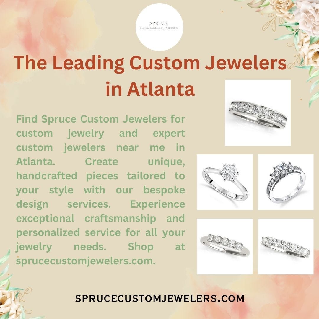 The Leading Custom Jewelers in Atlanta - Sprucecustomjewelers - Medium