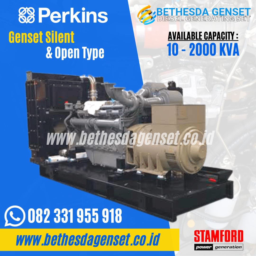 Genset Perkins 400 Kva Silent Type | by Bethesda Genset | Medium