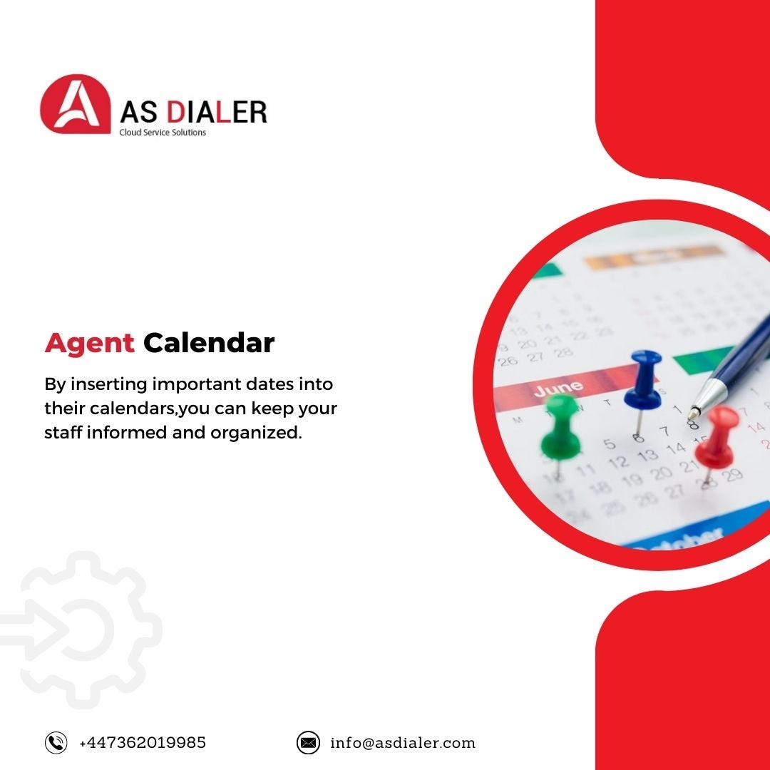 Agent Calendar - SairaSarwar - Medium