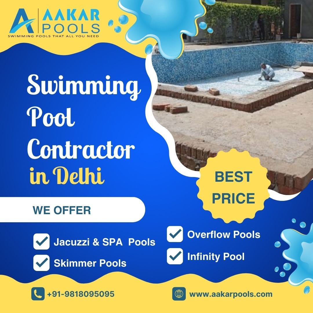 Swimming Pool Contractor in Delhi - Aakar Pools - Medium