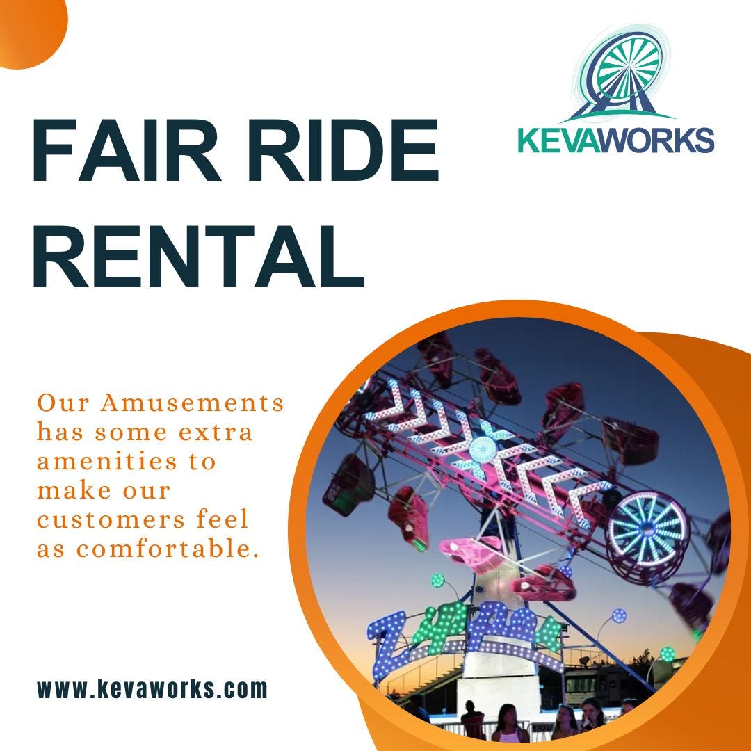 Fair Ride Rental | KevaWorks - Keva Works - Medium