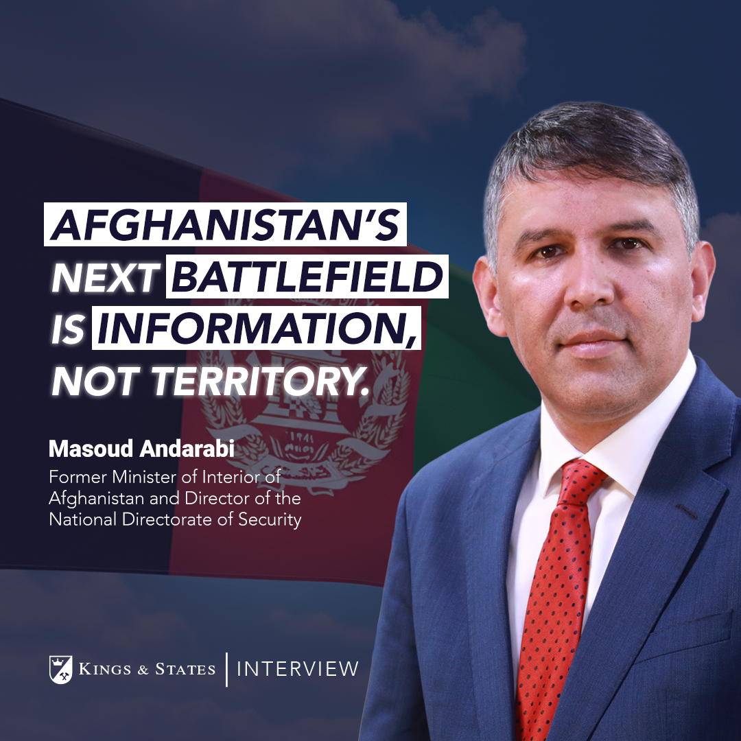 The future of Afghanistan: Interview with Masoud Andarabi | by Kings ...