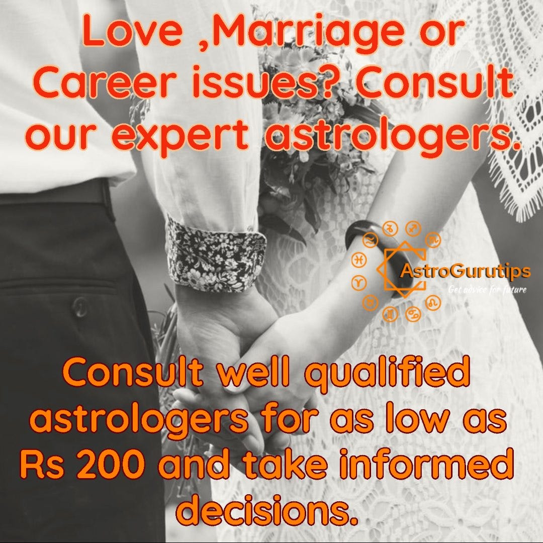 Free Marriage Predictions Online By Expert Astrologers At Astrogurutips ...