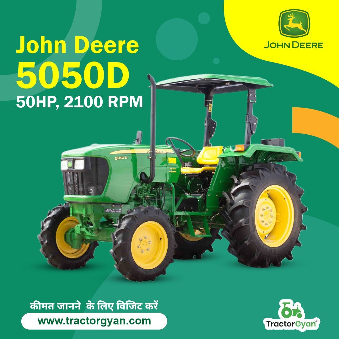 John Deere 5050 Price in India 2022 — Tractorgyan | by tractor gyan ...