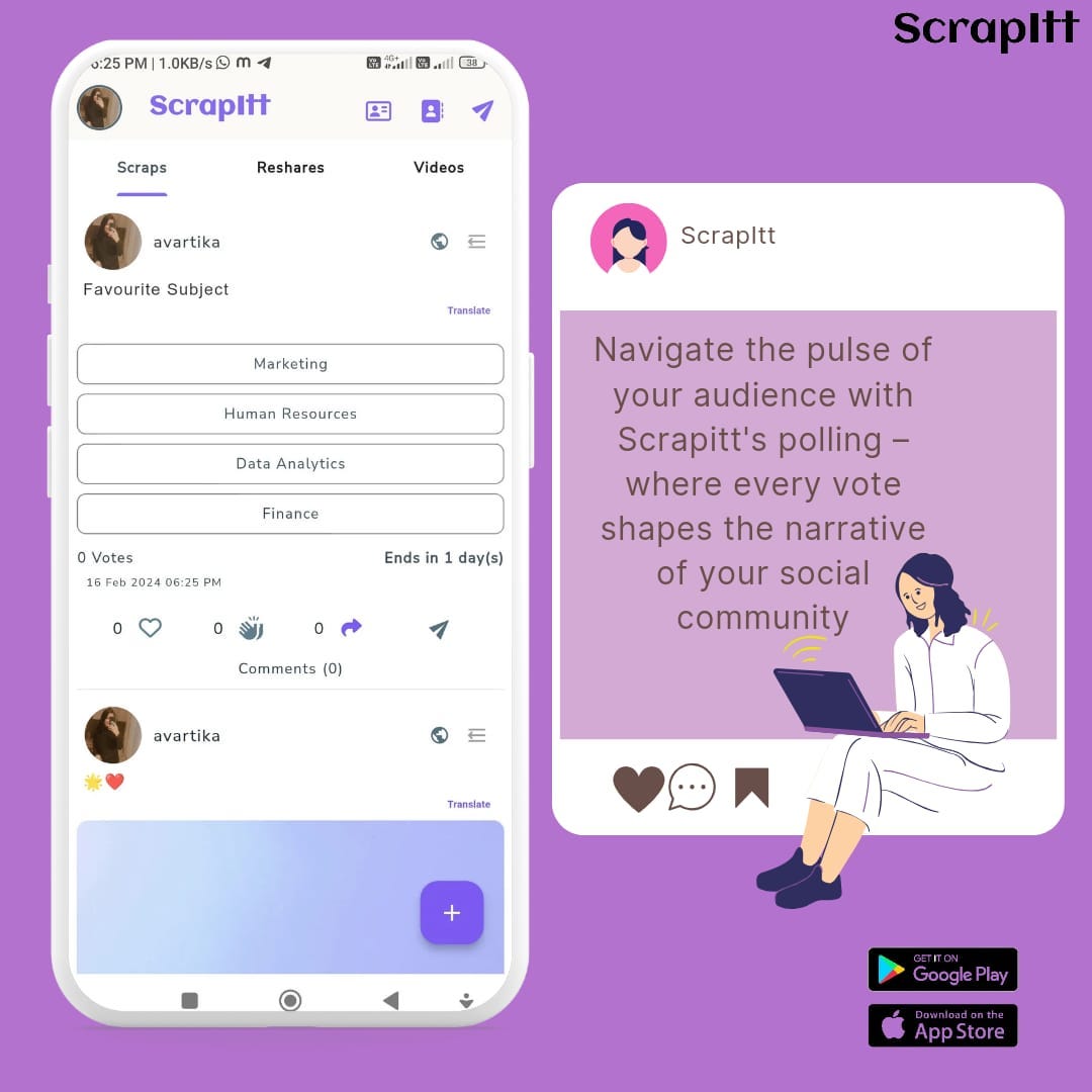 Exploring the Power of Polling on ScrapItt: A Social Media Platform ...