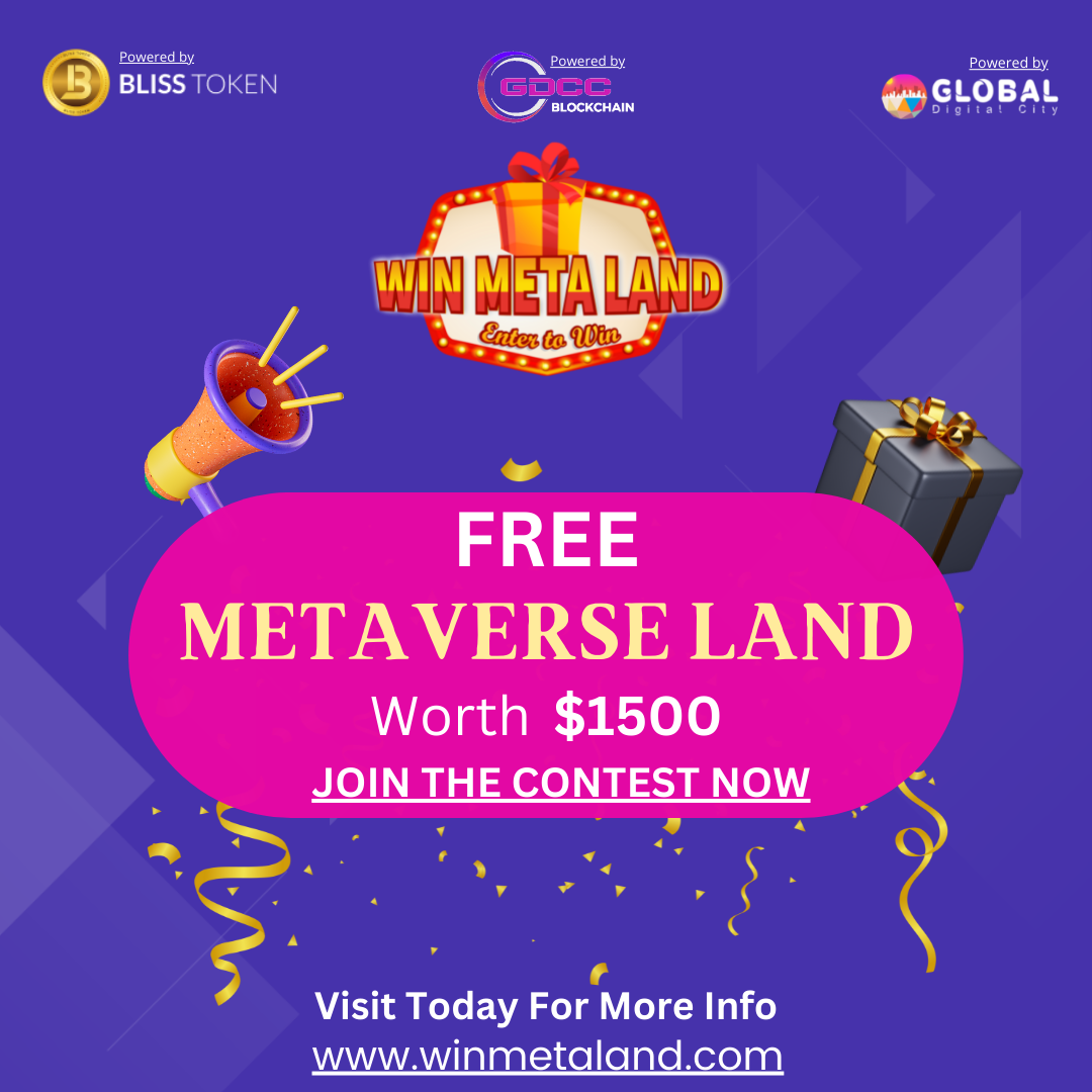 Free Metaverse land worth $1500 Join the Contest Now - Tel Crypto - Medium