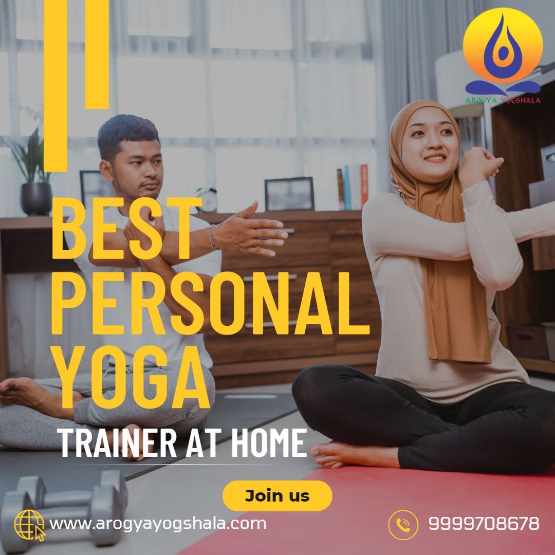 Best Personal Yoga Trainer at Home - Arogyayogshala - Medium
