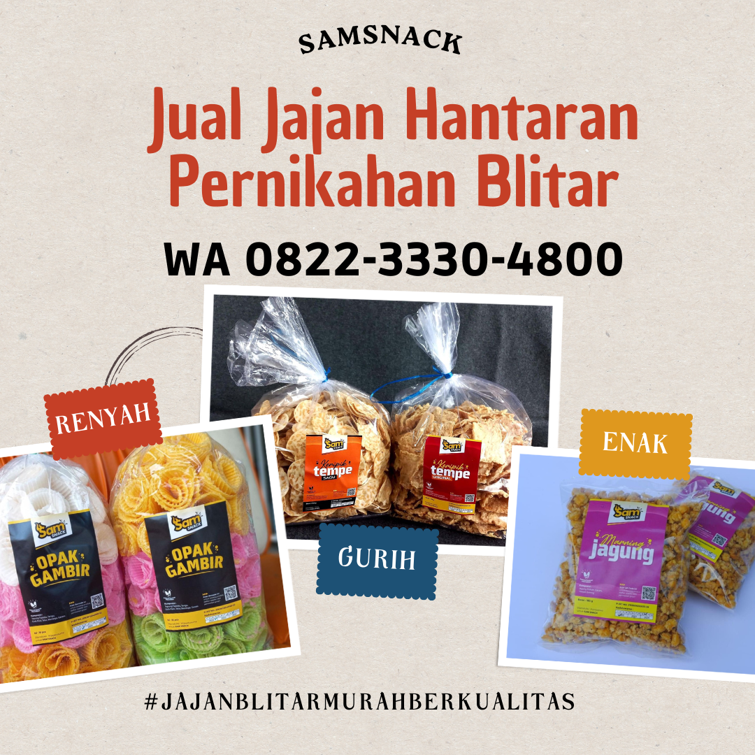 BERKUALITAS, WA 0822–3330–4800 Jual Jajan Hantaran Pernikahan Blitar ...