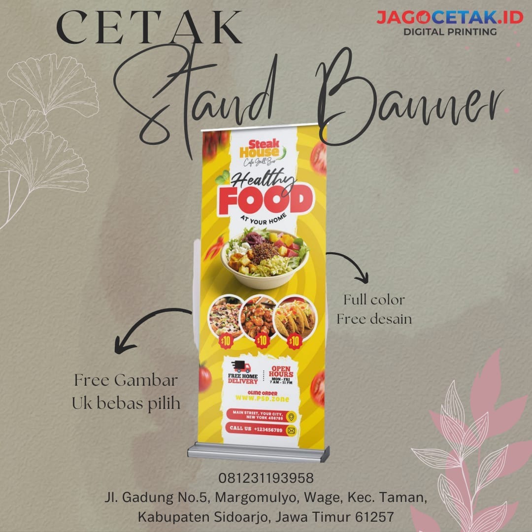 🚨 CETAK STAND BANNER!! Yang masih bingung mau cetak stand banner sini ...