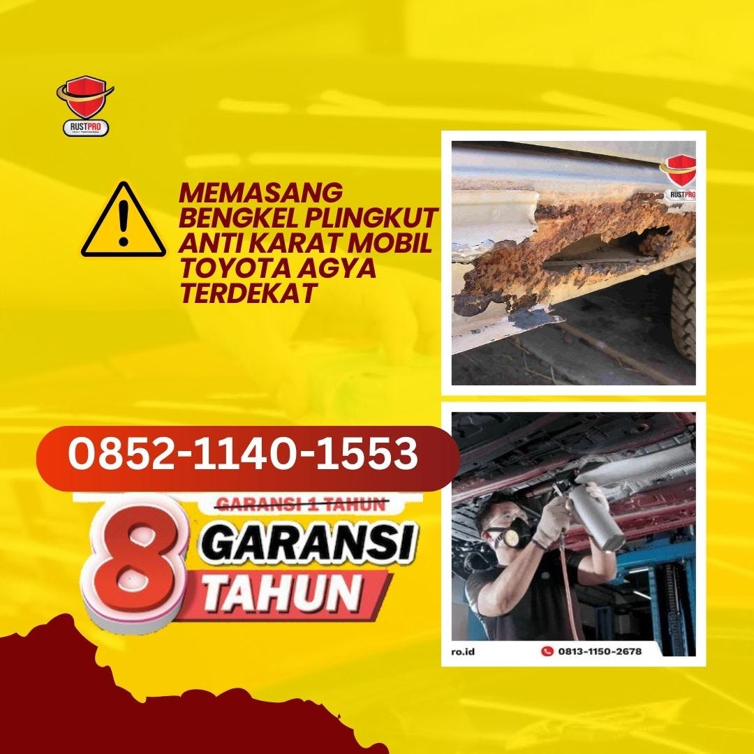Memasang Bengkel Plingkut Anti Karat Mobil Toyota Agya Terdekat ...