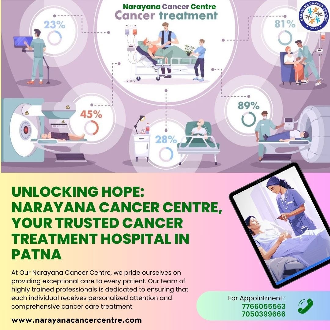 Leading Cancer Treatment Hospital in Patna: Narayana Cancer Centre | by ...