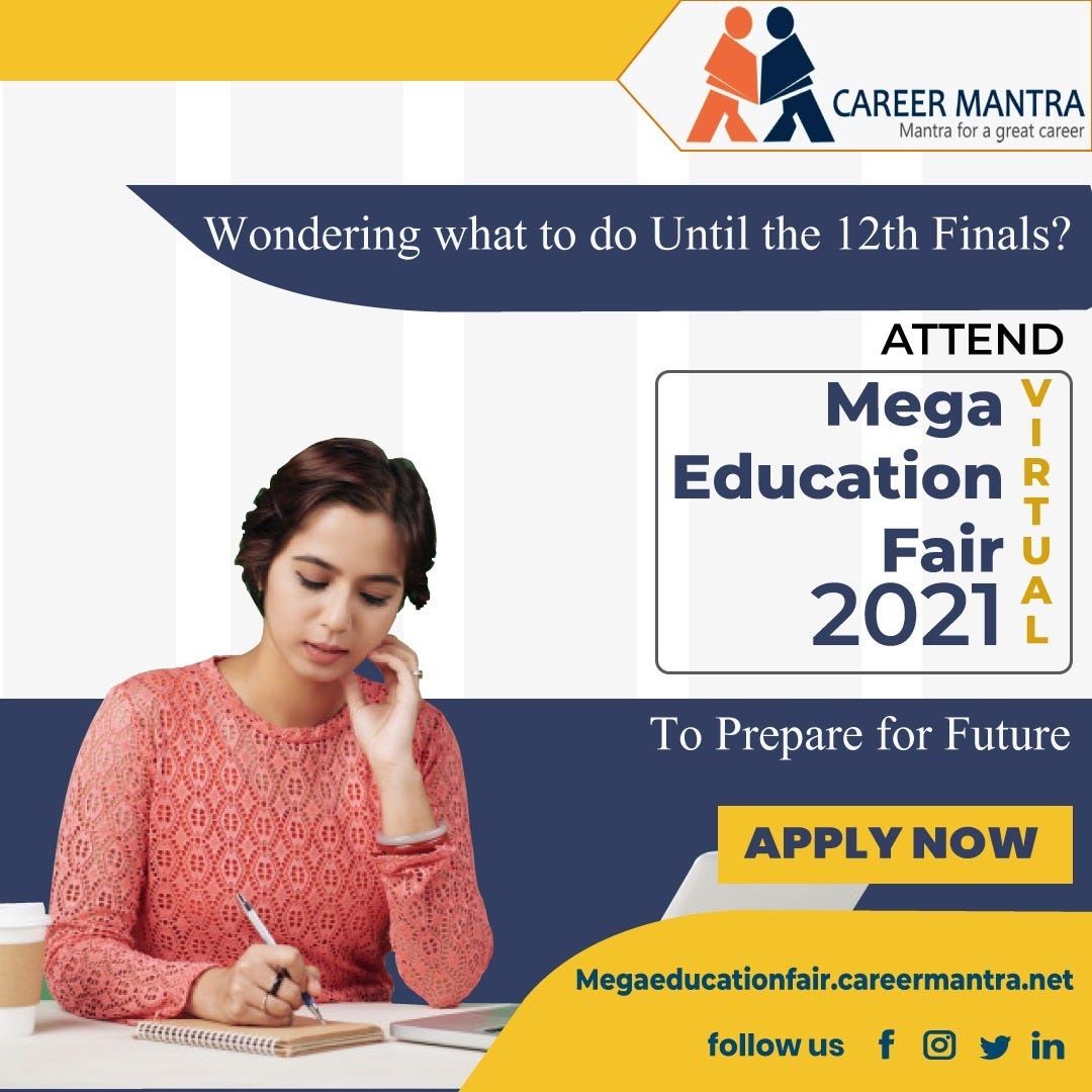 Virtual Mega Education Fair 2k21. In Virtual Mega Education Fair-2021 ...