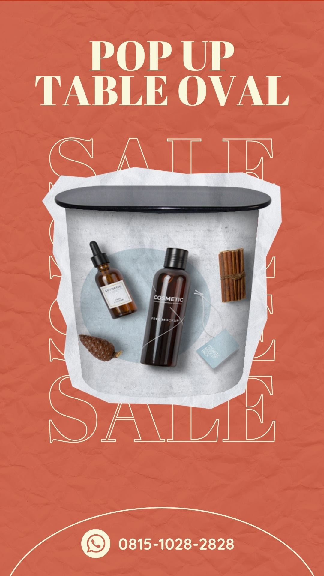 TEPERCAYA! Pop Up Table Berkualitas Jakarta, WA: 0815–1028–2828, Event Desk Display ...