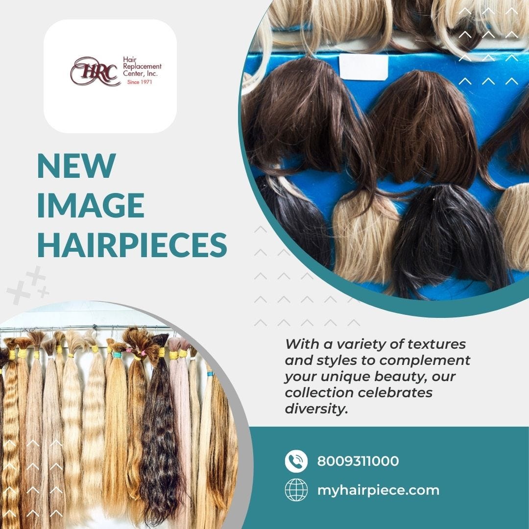 Redefine beauty, embrace versatility with New Image Hairpieces - HRC ...