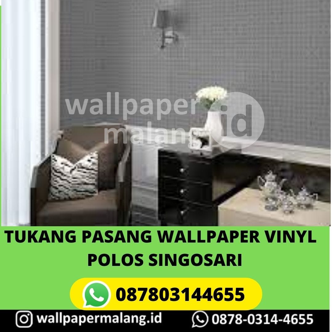 TUKANG PASANG WALLPAPER VINYL POLOS SINGOSARI | by Tukangwallpaper | Medium
