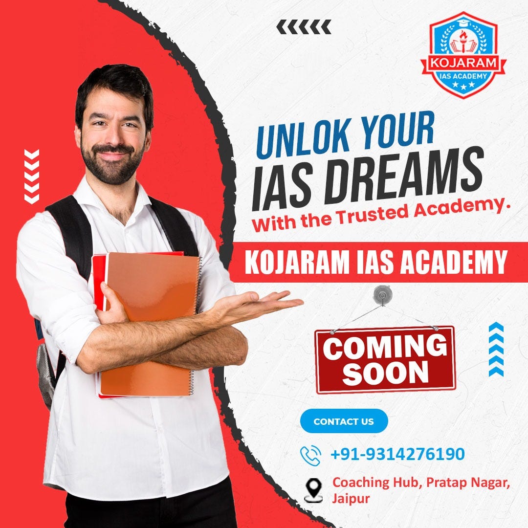 Jaipur’s Top Choice for UPSC and RAS Preparation: Kojaram IAS Academy | by Kojaram Academy ...