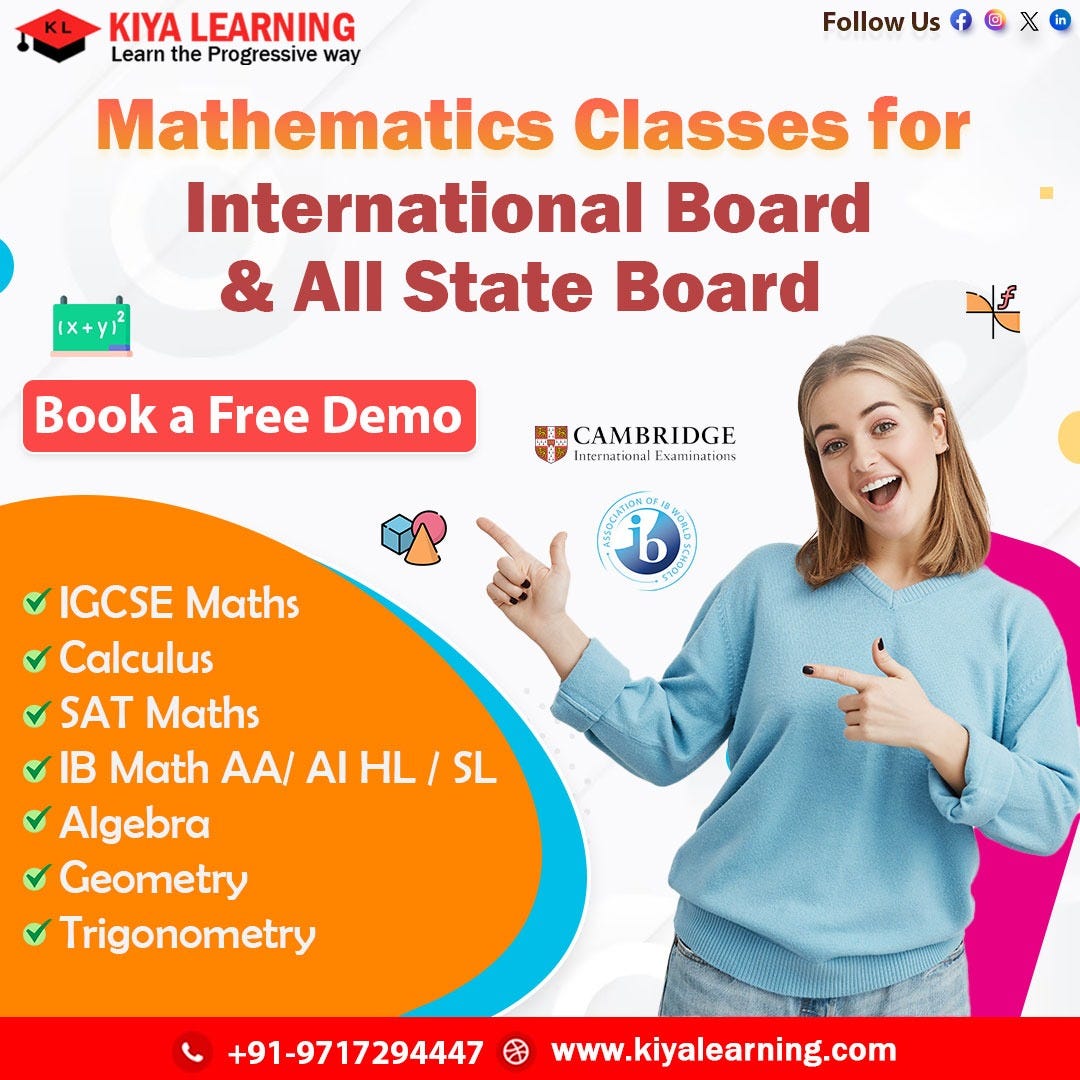 Unlocking the Potential: Kiya Learning Math Classes in Singapore | by ...