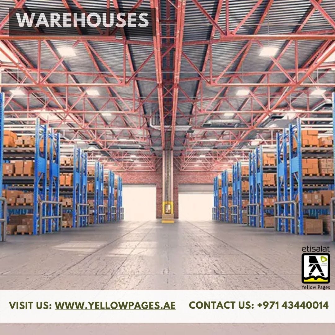 Find The List of Best Warehouses In UAE - mohmad ali - Medium