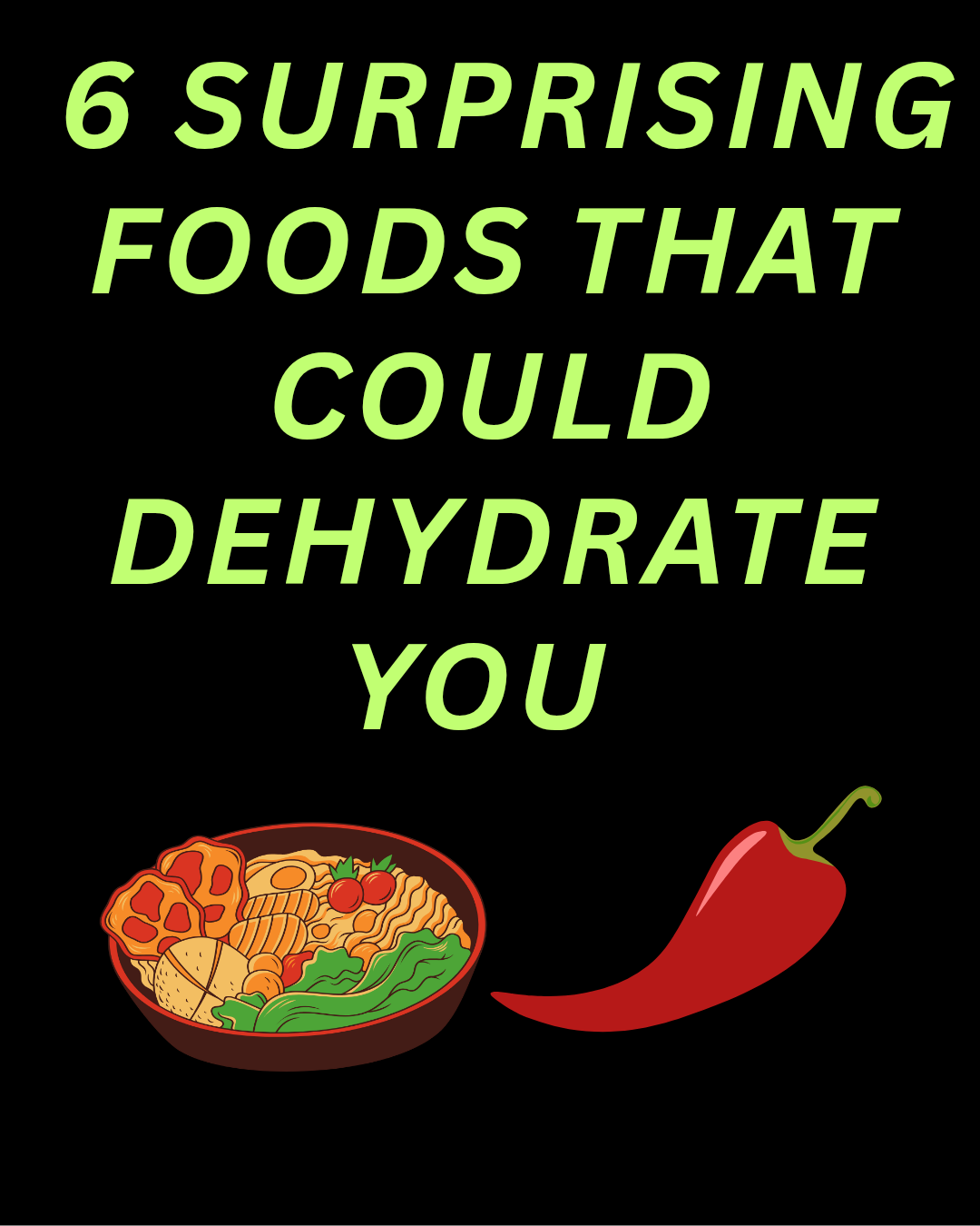 6 Surprising Foods That Could Dehydrate You, According to Dietitians ...