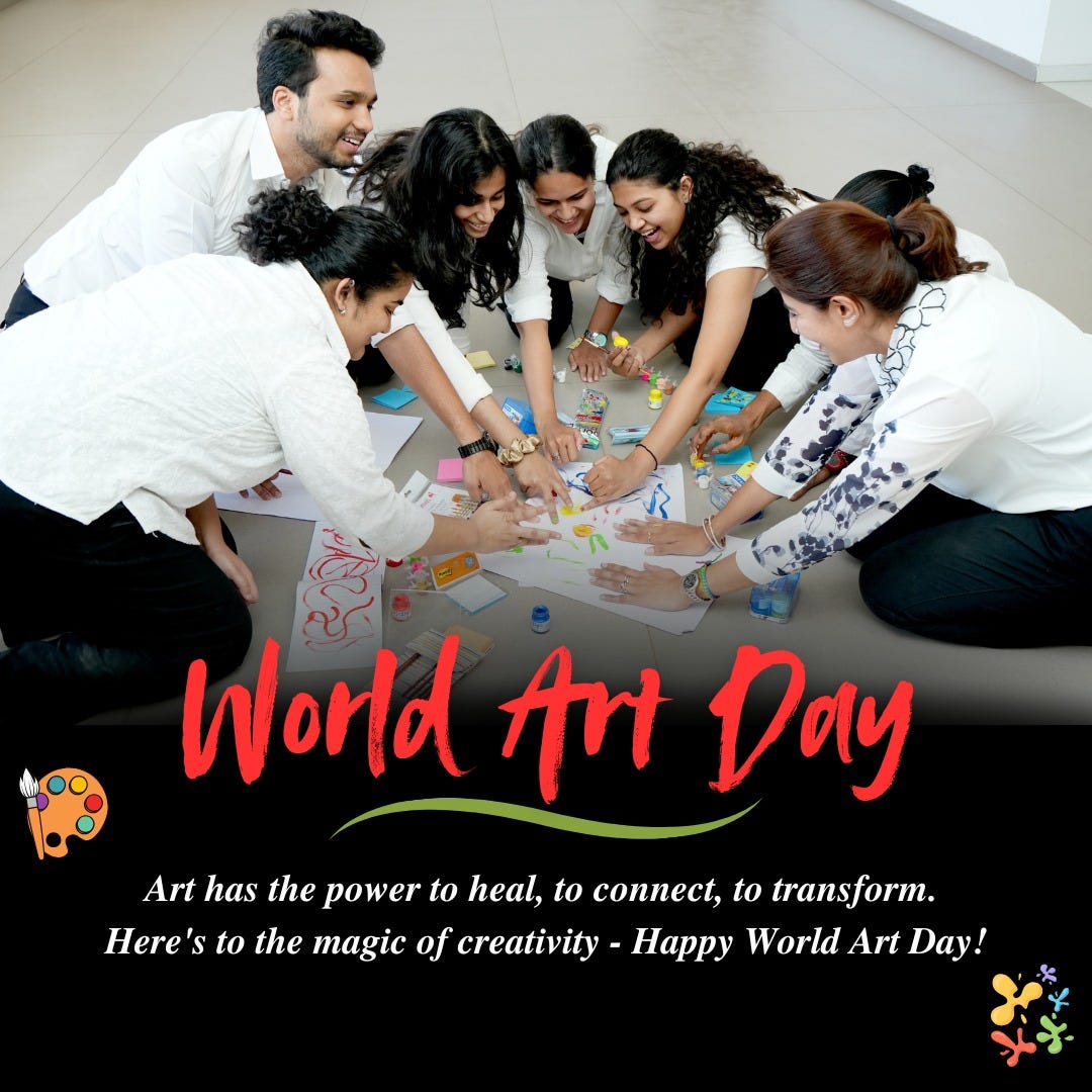 Happy World Art Day - Sanchetimarketing - Medium