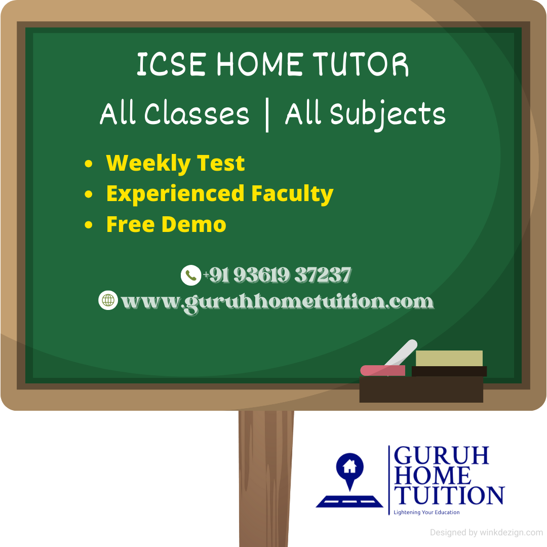 ICSE Home tutor? - Guruhometuitionmadurai - Medium