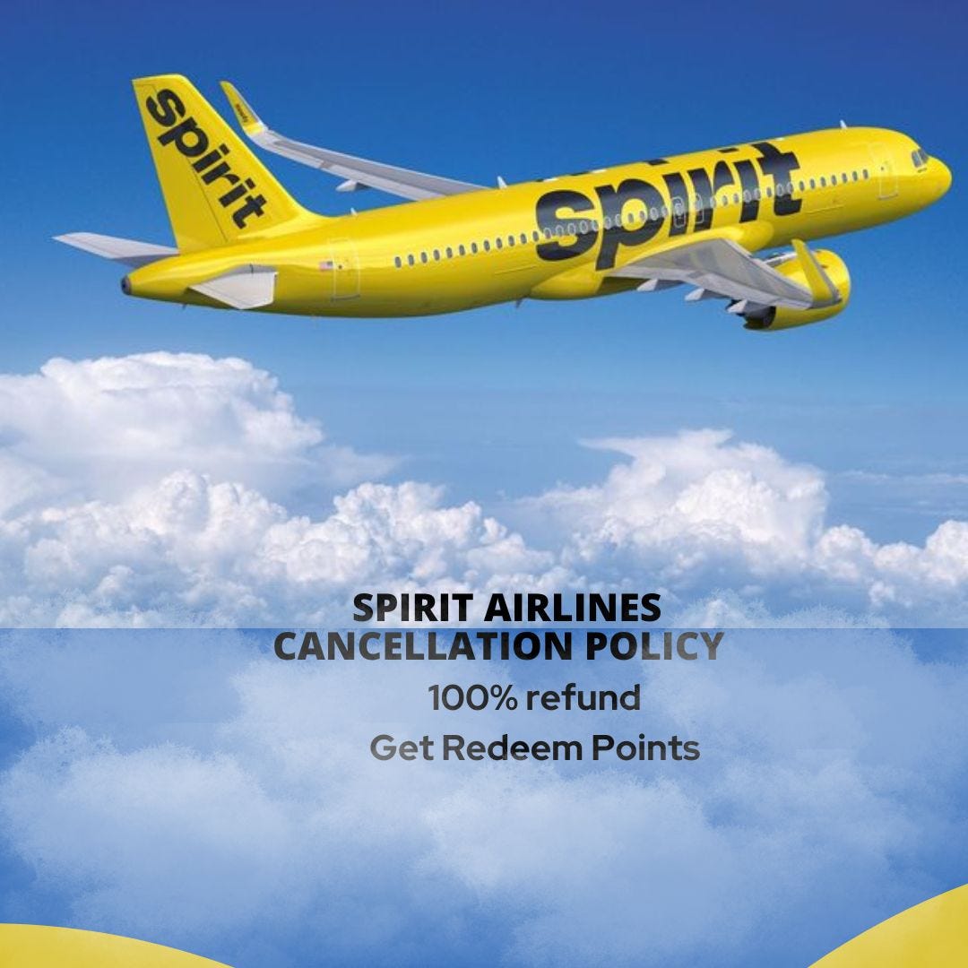 Spirit Airlines cancellation policy | by Amelia | Jun, 2024 | Medium