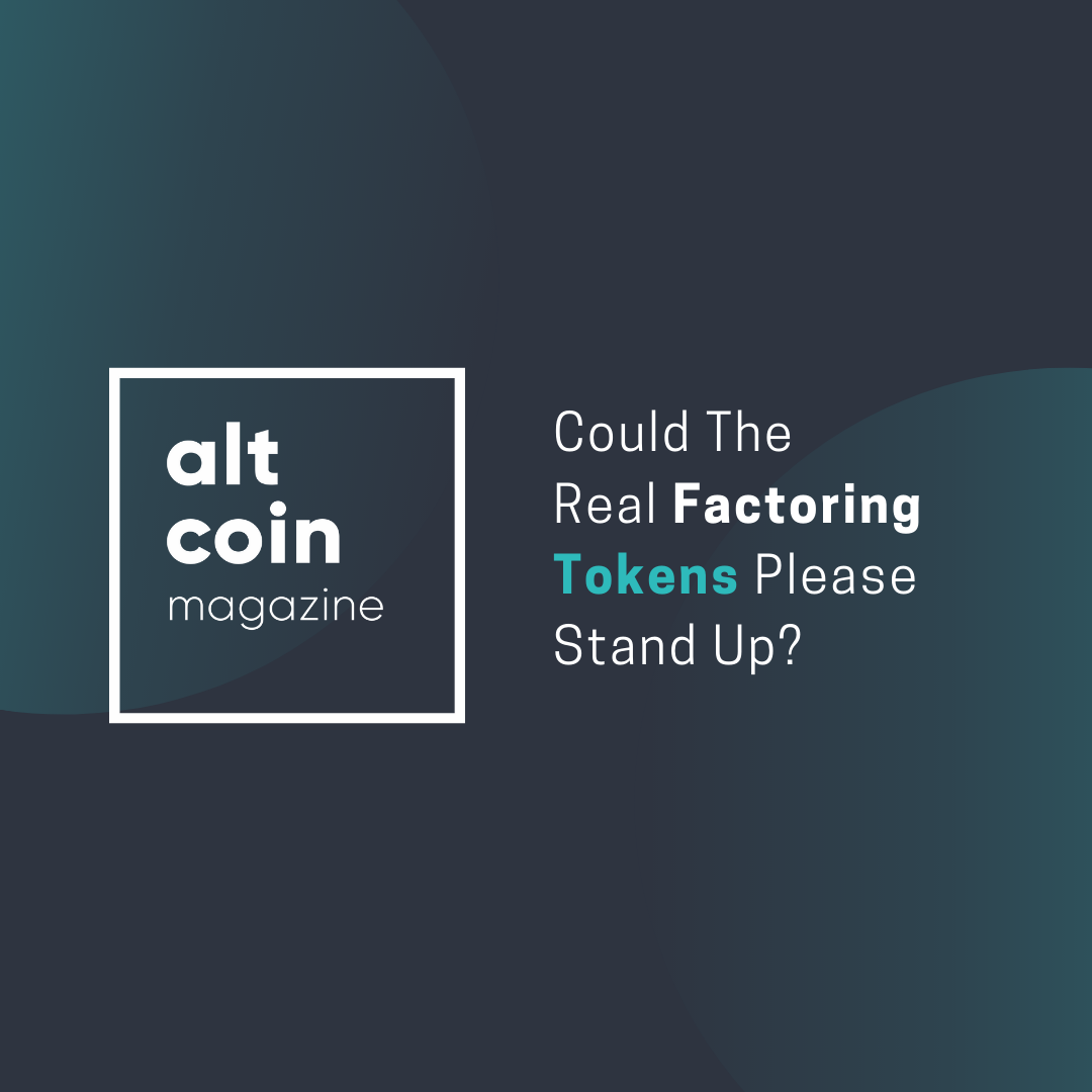 Could The Real Factoring Tokens Please Stand Up? | by Jason Budd | The ...