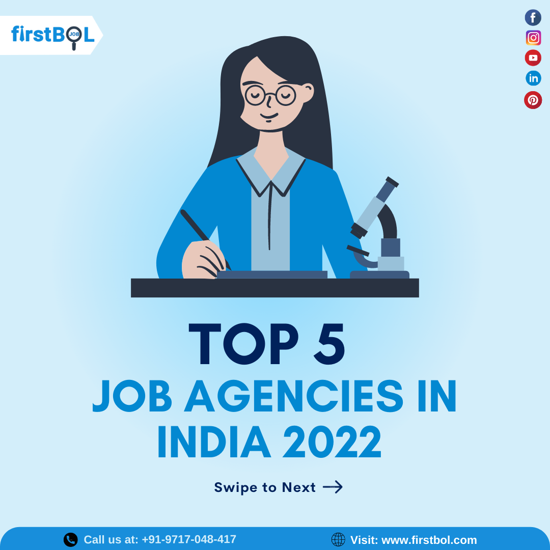 Top 5 Job Agencies in India 2022 - Firstbol - Medium