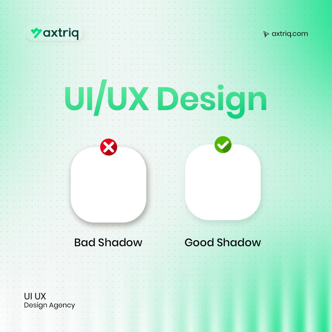 Good vs Bad Shadows in UI/UX Design: Why Small Details Create Better ...