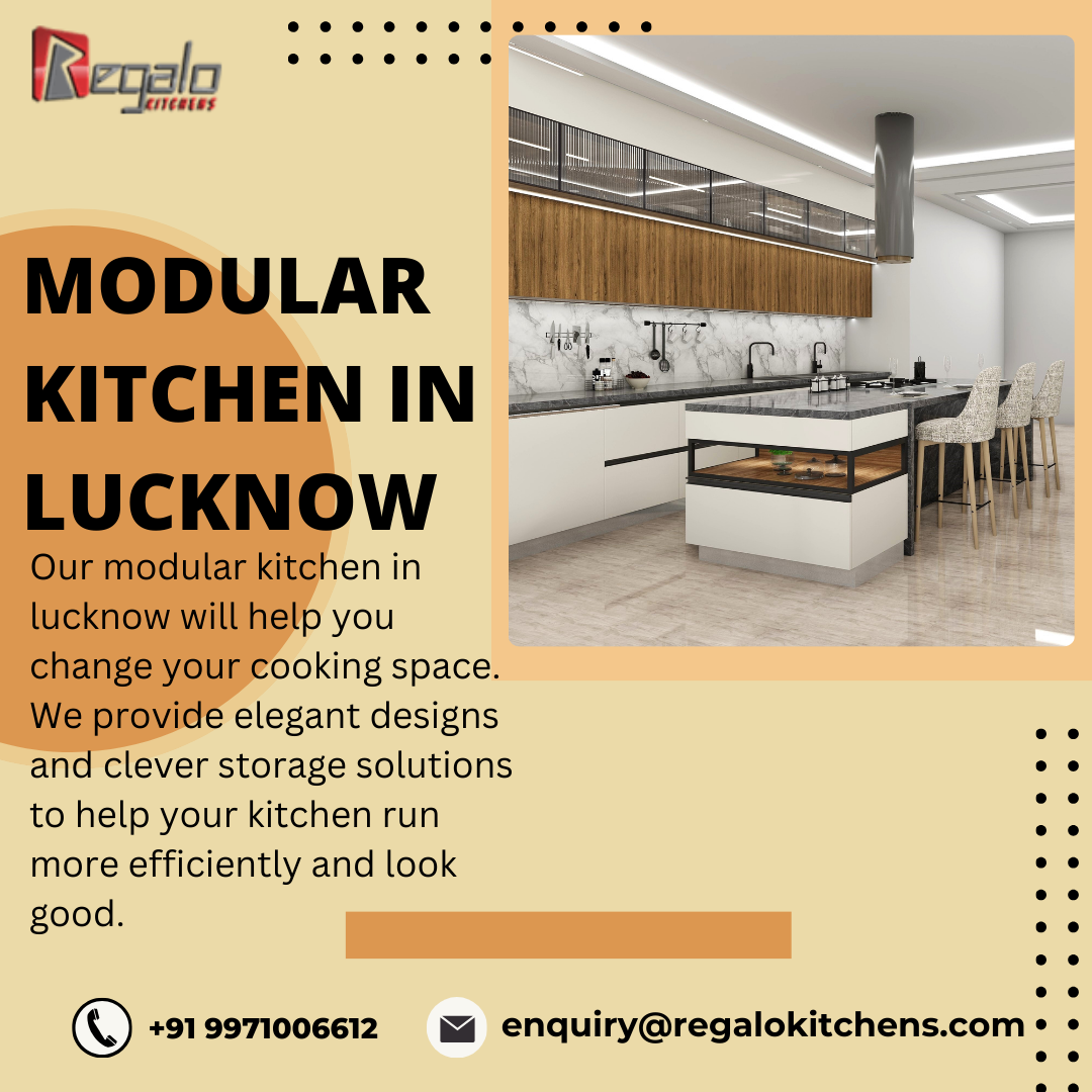 Modular Kitchen in Lucknow - Kitchen Design - Medium