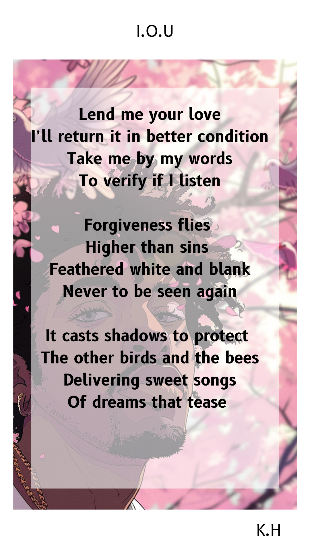 Poem: I.O.U - Keván - Medium