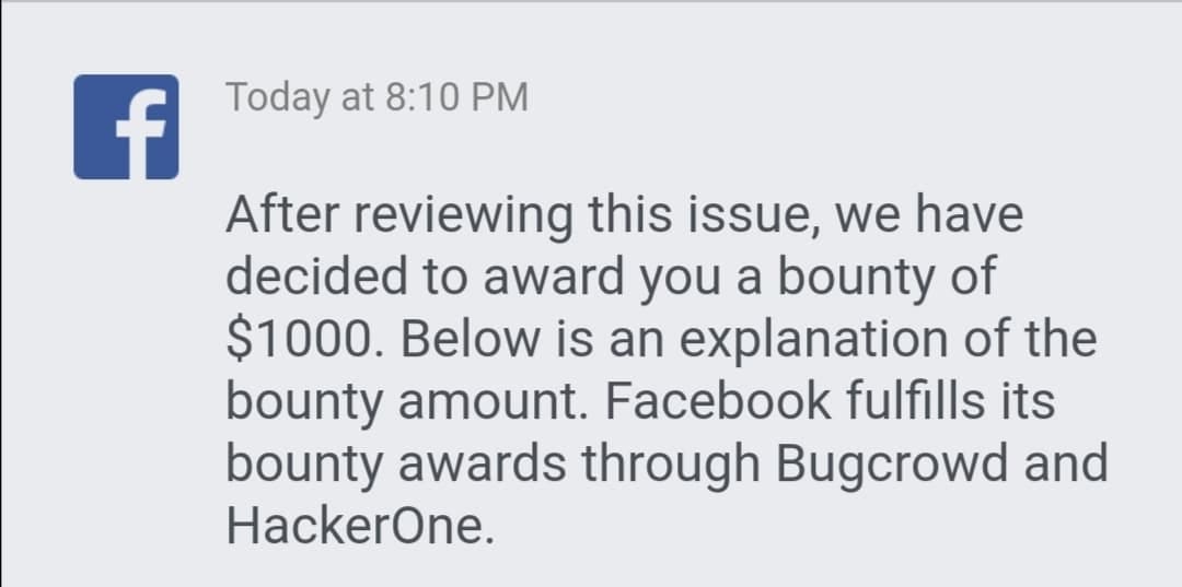 STORY OF MY FIRST FB VALID BUG($$$$). | by Janak Karki | Medium