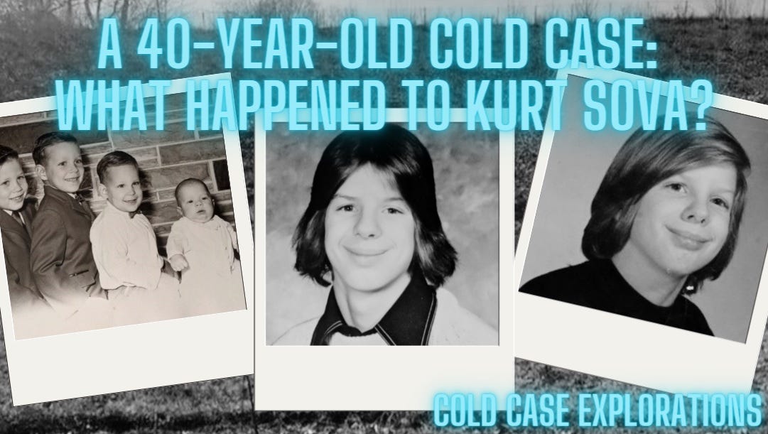 True Crime —A 40-Year-Old Cold Case: What Happened to Kurt Sova? | by ...