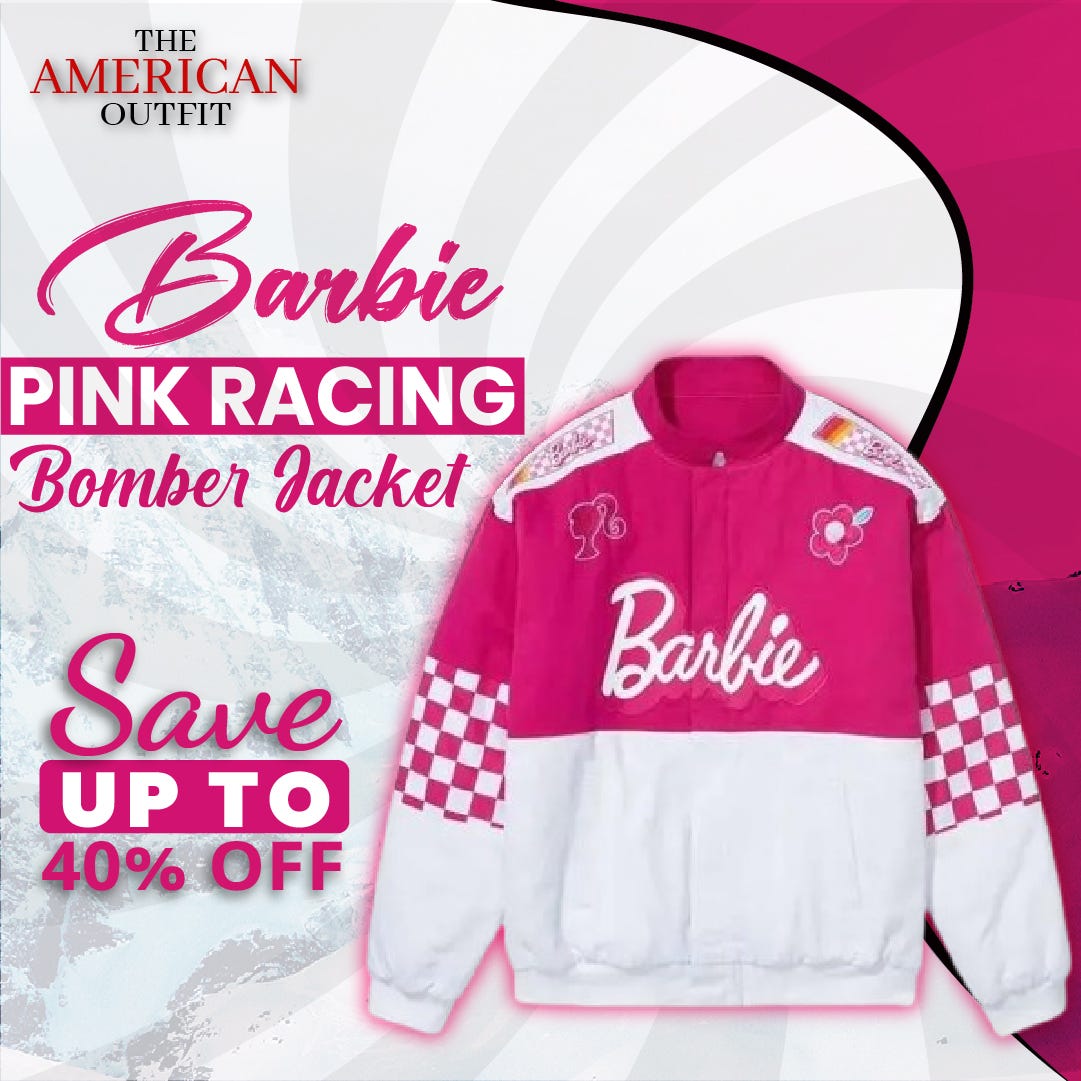 Barbie Pink Jacket - The American Outfit - Medium
