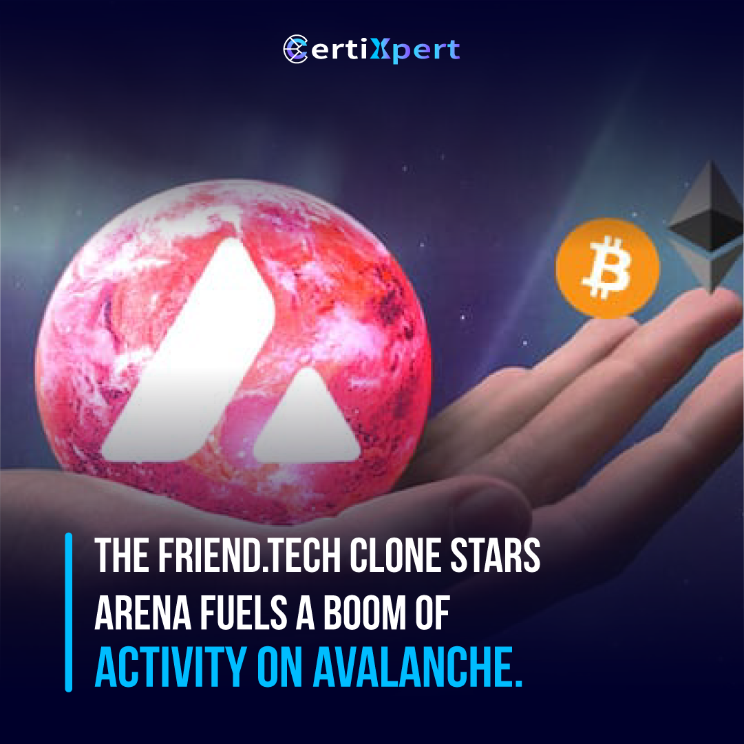 The Friend.tech clone Stars Arena fuels a boom of activity on Avalanche ...