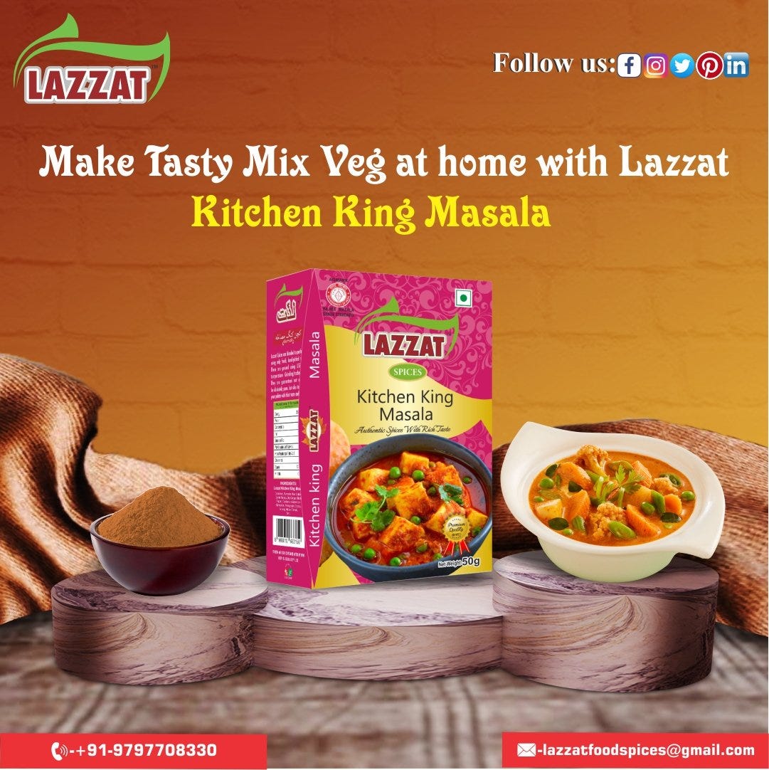 Buy Kichen king masala in Sopore | Lazzat spices | by LazzatSpices ...