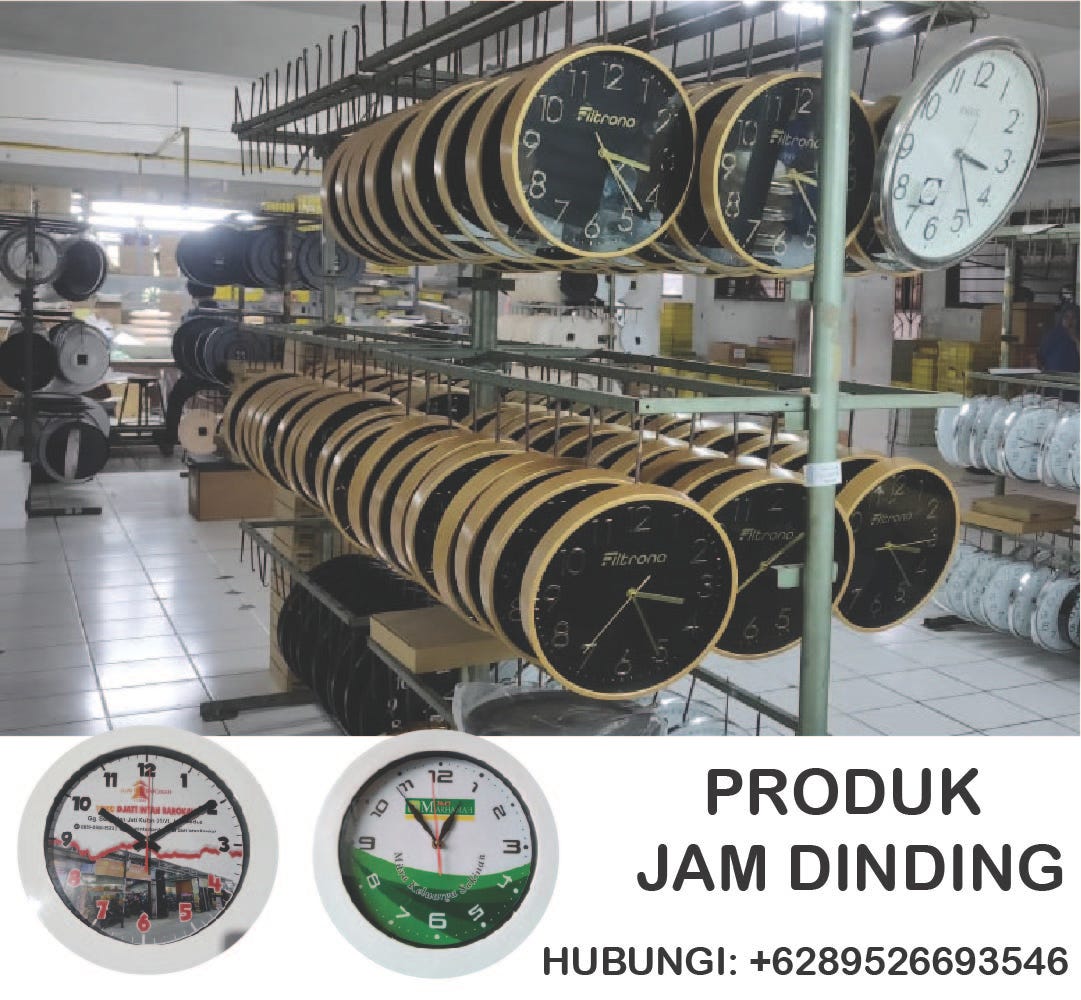 0895–2669–3546, Tempat Jam Dinding Grosir | by Produsen Jam Dinding ...