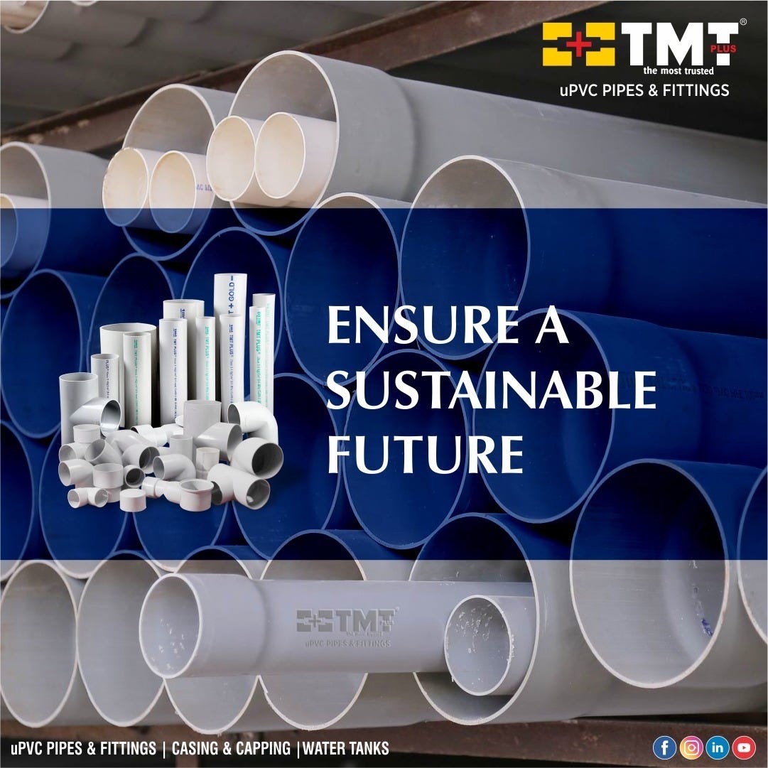 uPVC pipes and fittings manufacturers in India | TMT Plus - TMT Plus ...