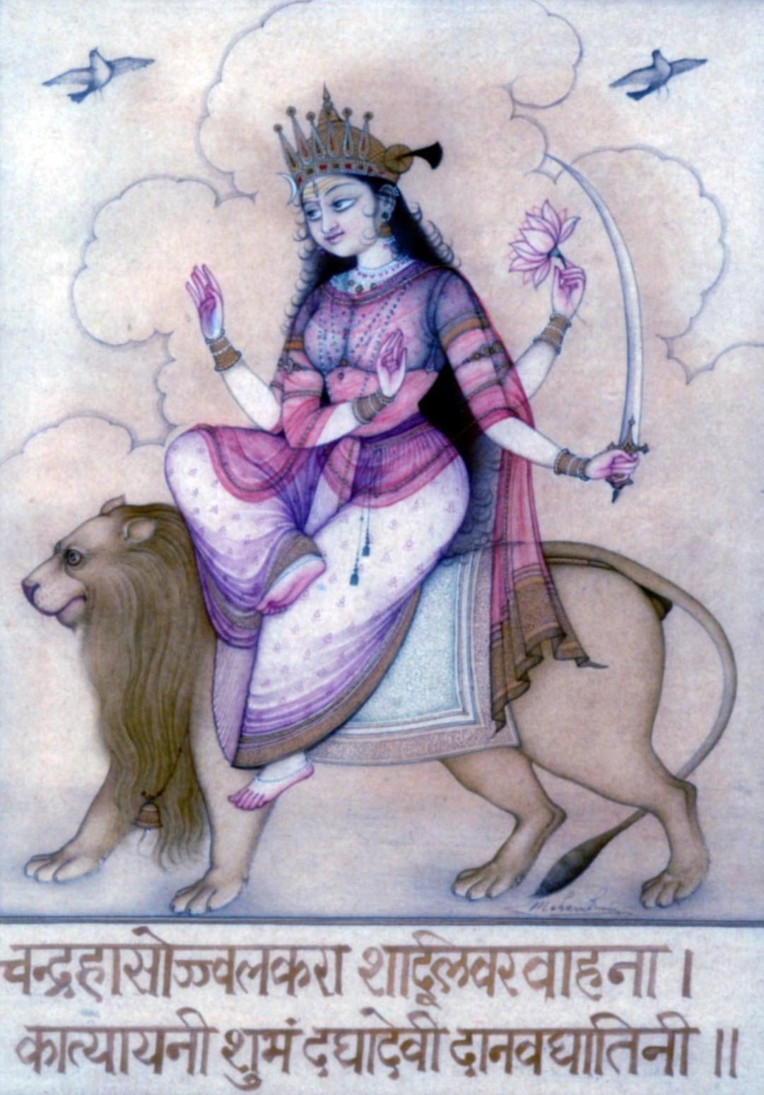 A Durga A Day — Day 6: Mata Katyayini — Rani Velu Nachiyar and Kuyili ...