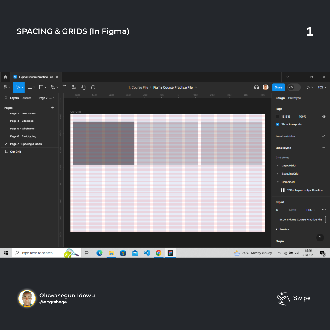 Ep. 8: Spacing & Grids. Learning Product Design | by DesignsbyDammy | May, 2024 | Medium