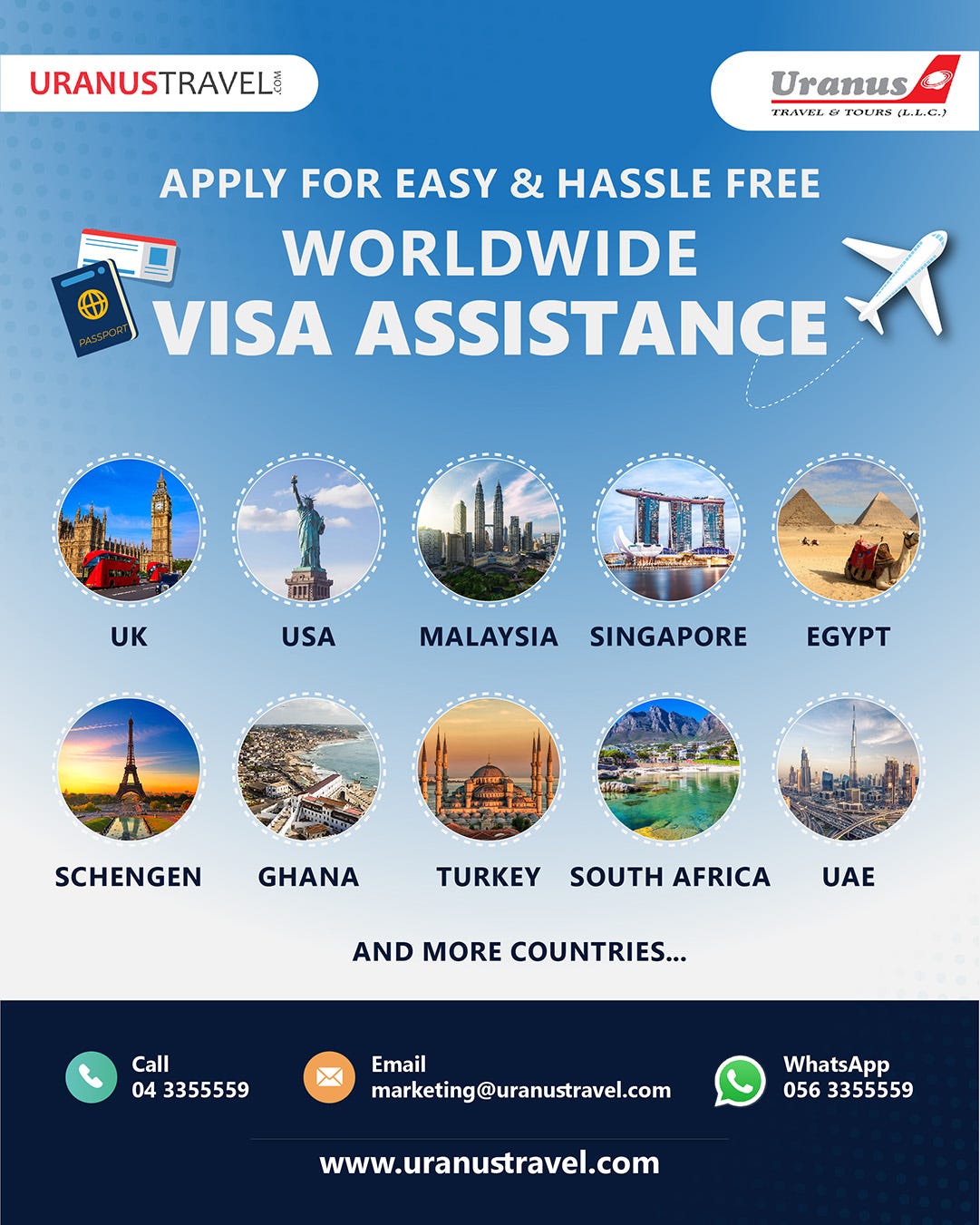 Worldwide visaWorldwide Visa - Uranus Travel & Tours - Medium