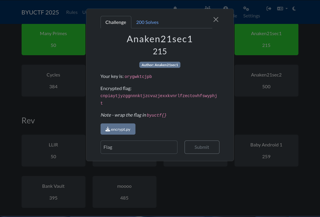 CTF Write-Up: Anaken21sec1 (BYUCTF 2025) | by diablo | Medium
