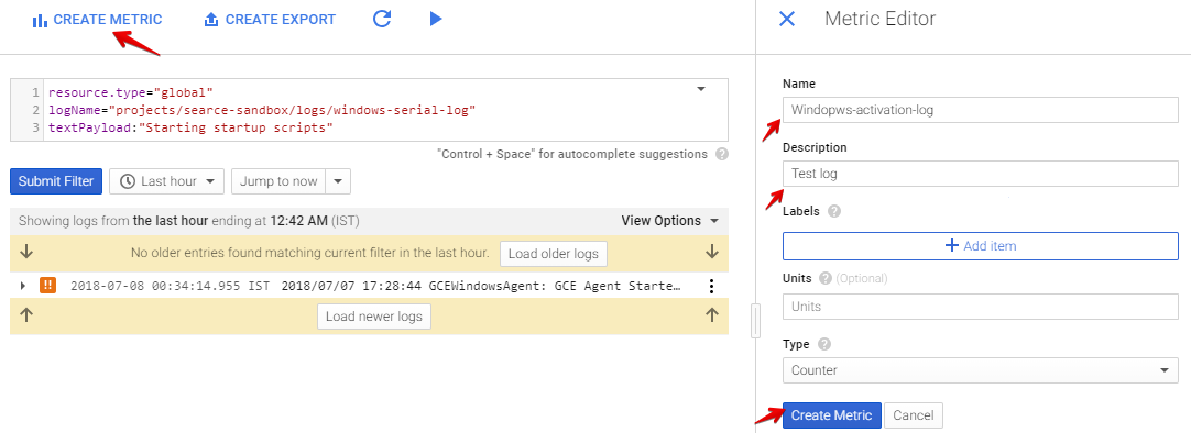 How to push serial console output logs to Stackdriver and set alerts in GCP | by Bhuvanesh ...