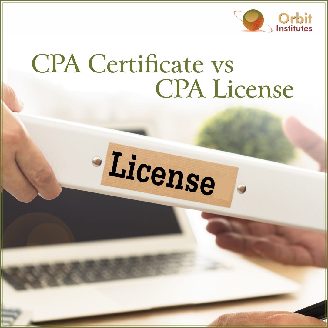 Cpa Certificate Vs. Licence: What Is The Difference? – COIMC