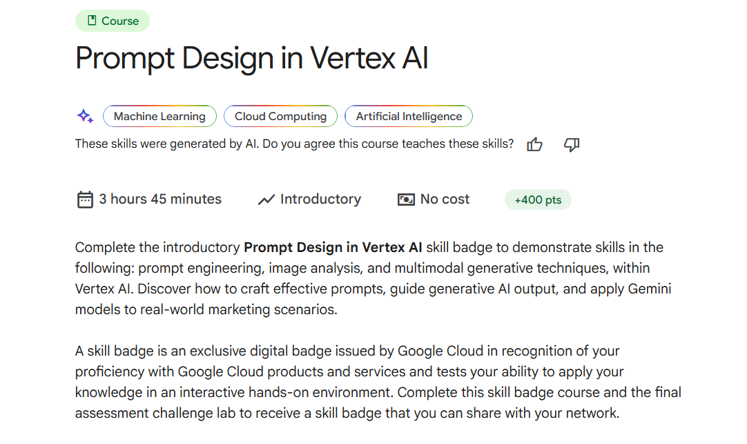 🚀 Mastering Prompt Design in Vertex AI: My Journey to the Future of AI Innovation | by Mohd ...