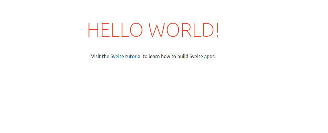 Hello world with Svelte.js (august 2020) | by Gaotian | Medium