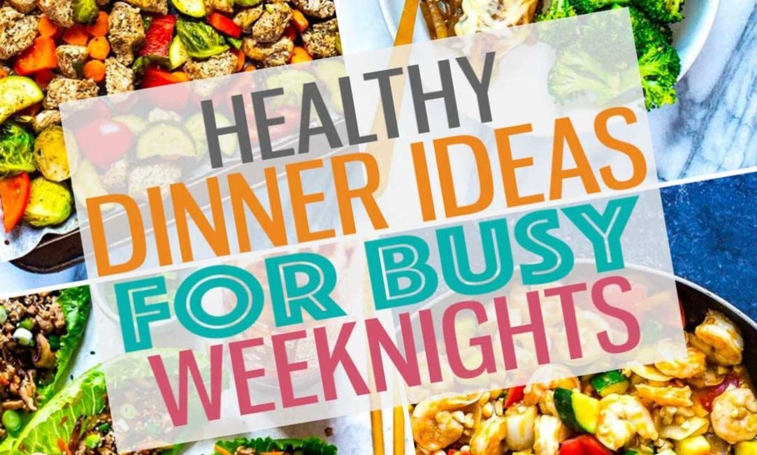 TOP 3 Quick and Healthy Dinner Ideas for Busy Weeknights | by @k ...
