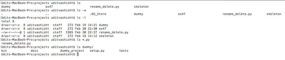10 basic terminal commands every MacOS user must know!!! | by Udit ...