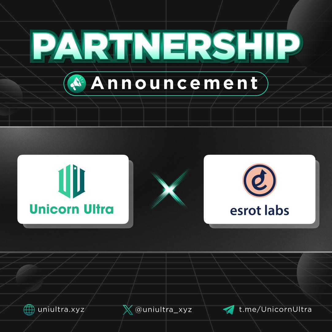 Partnership For The Next Big Things: U2U Network x Esrot Labs | by Unicorn Ultra | Unicorn Ultra ...